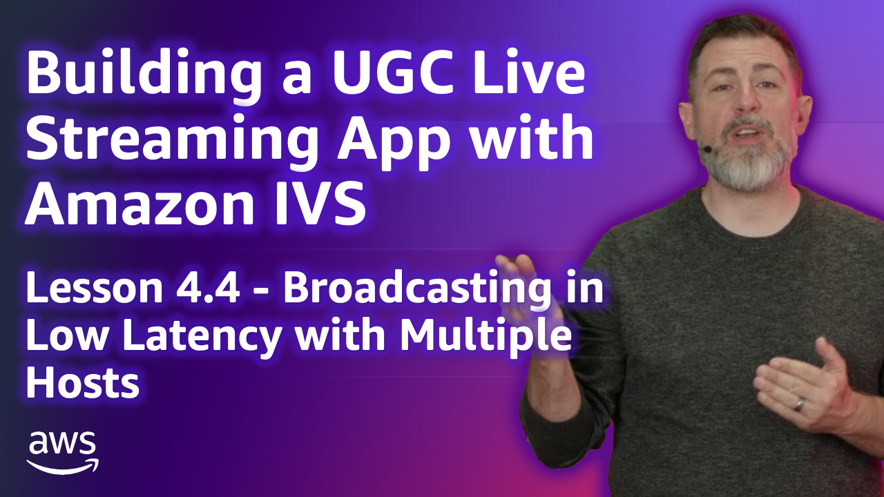 Aws Community Build A Ugc Live Streaming App With Amazon Ivs Broadcast Low Latency With 7252